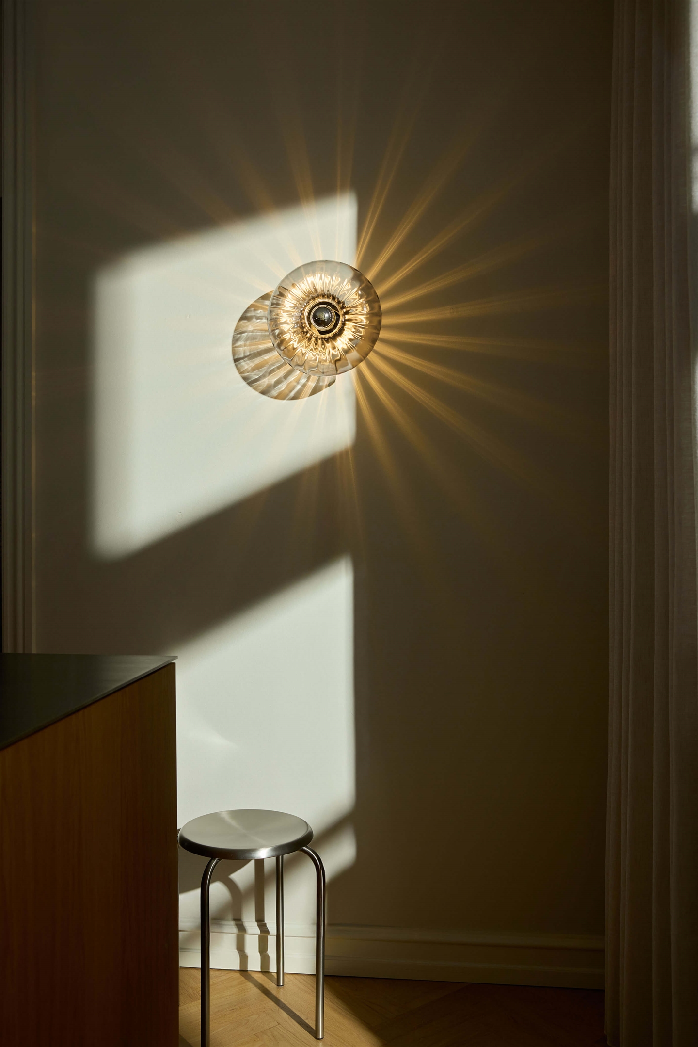 Osram Decor Smoke Glass væglampe/loftlampe